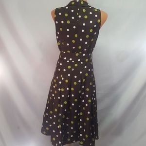 new directions | Dresses | Chocolate Midi 4 Polka Dot New Direction ...